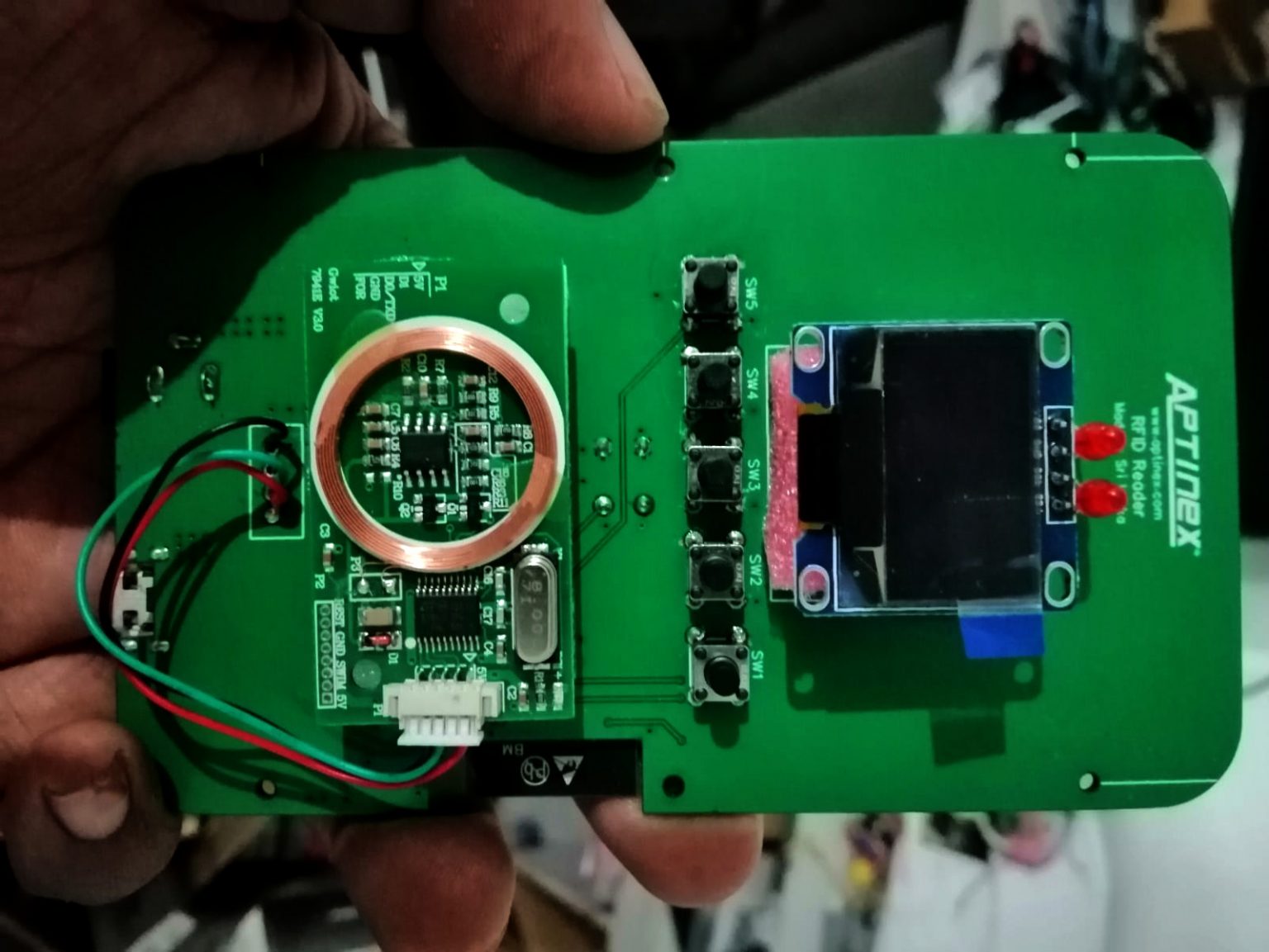 ESP32 Based RFID Card Reader – LankaPCB